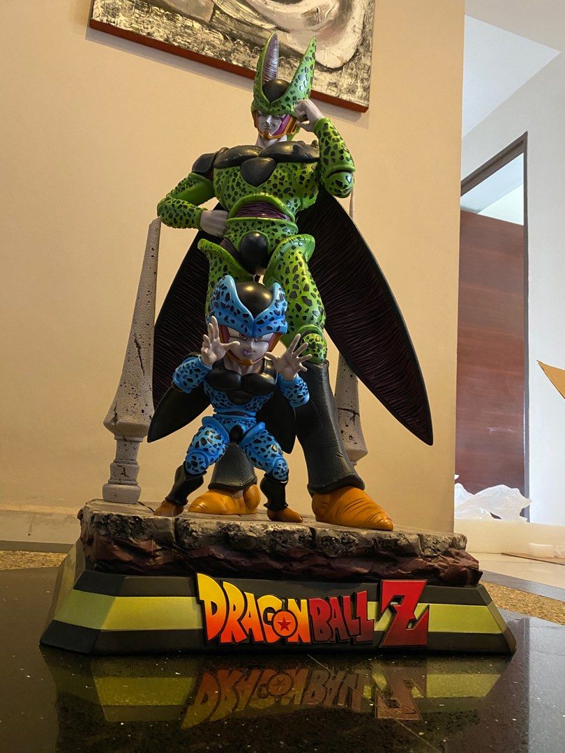 Dragonball Perfect Cell & Cell Jr Statue (1:3), X Studio, Hobbies ...