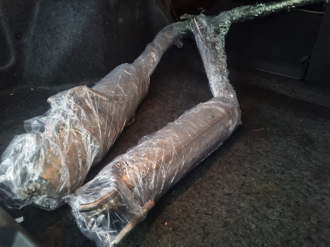 Drift racing exhaust pipe (Civic FD), Car Accessories, Accessories on ...