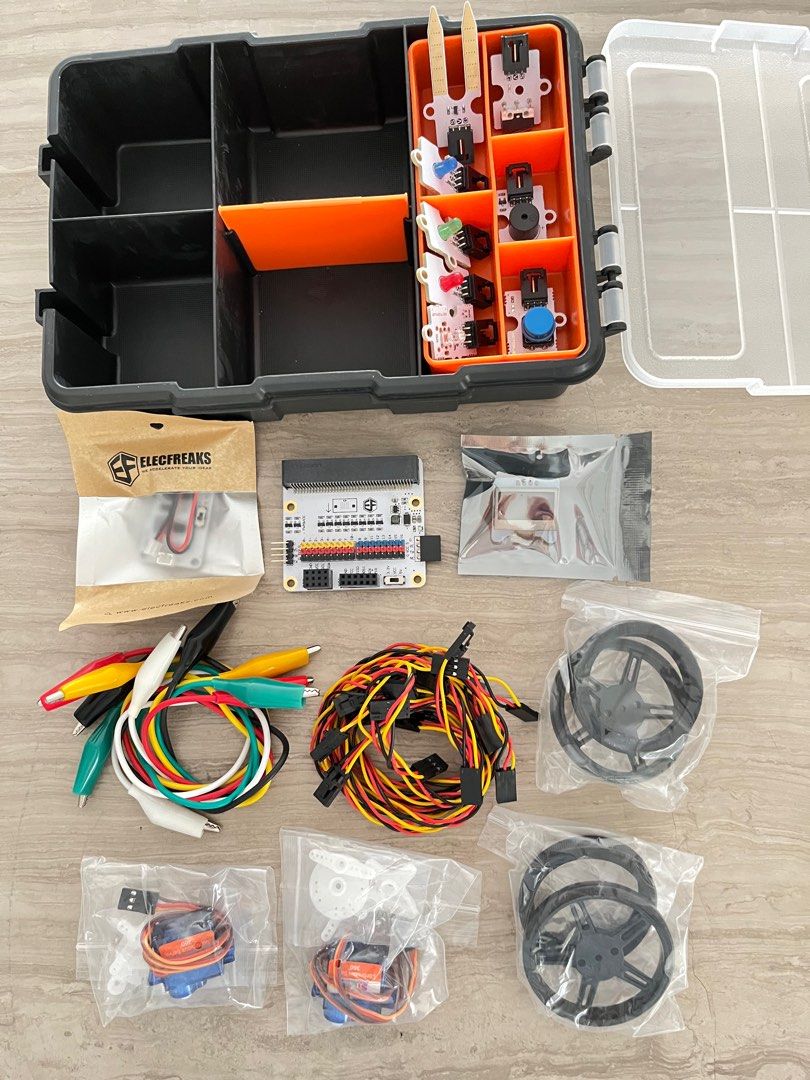ELECFREAKS microbit Smart Kit, 電腦＆科技, 電腦周邊及配件, 電腦線、轉接線及轉換器 - Carousell