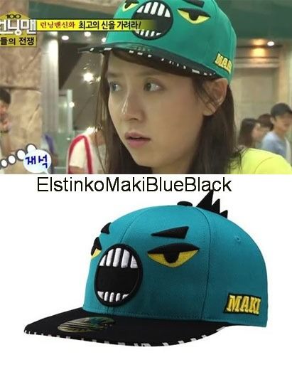 Elstinko Cap Maki Cookie Monster Kpop Town Hat Snapback Cute Comic ...