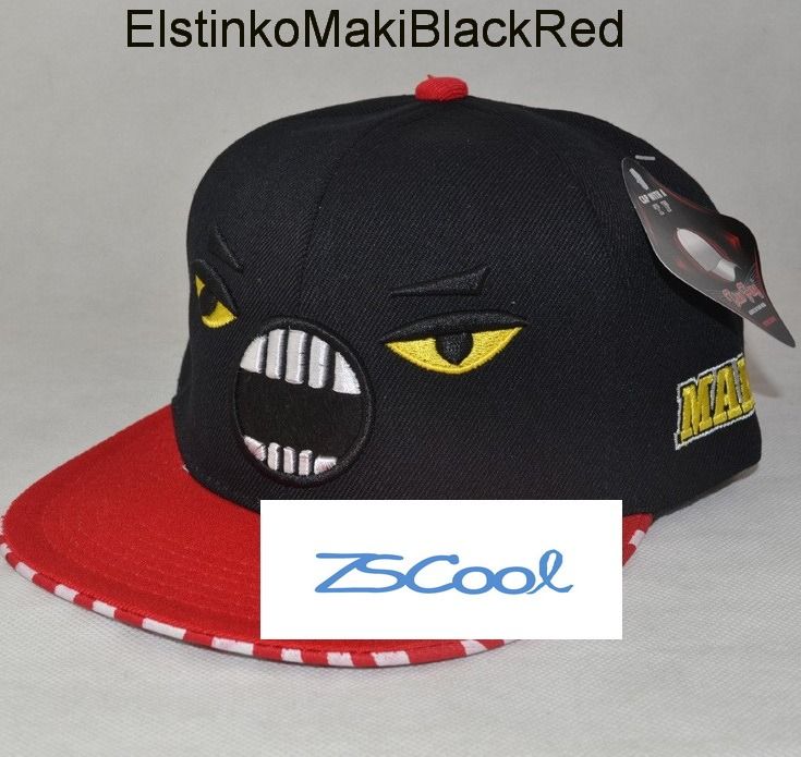Elstinko Cap Maki Cookie Monster Kpop Town Hat Snapback Cute Comic ...