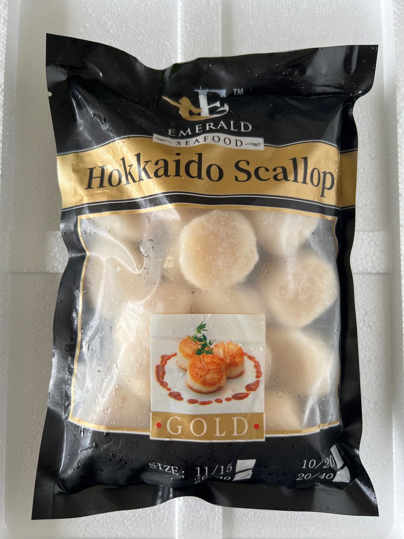Emerald Seafood Frozen Scallops, Food & Drinks, Chilled & Frozen Food ...