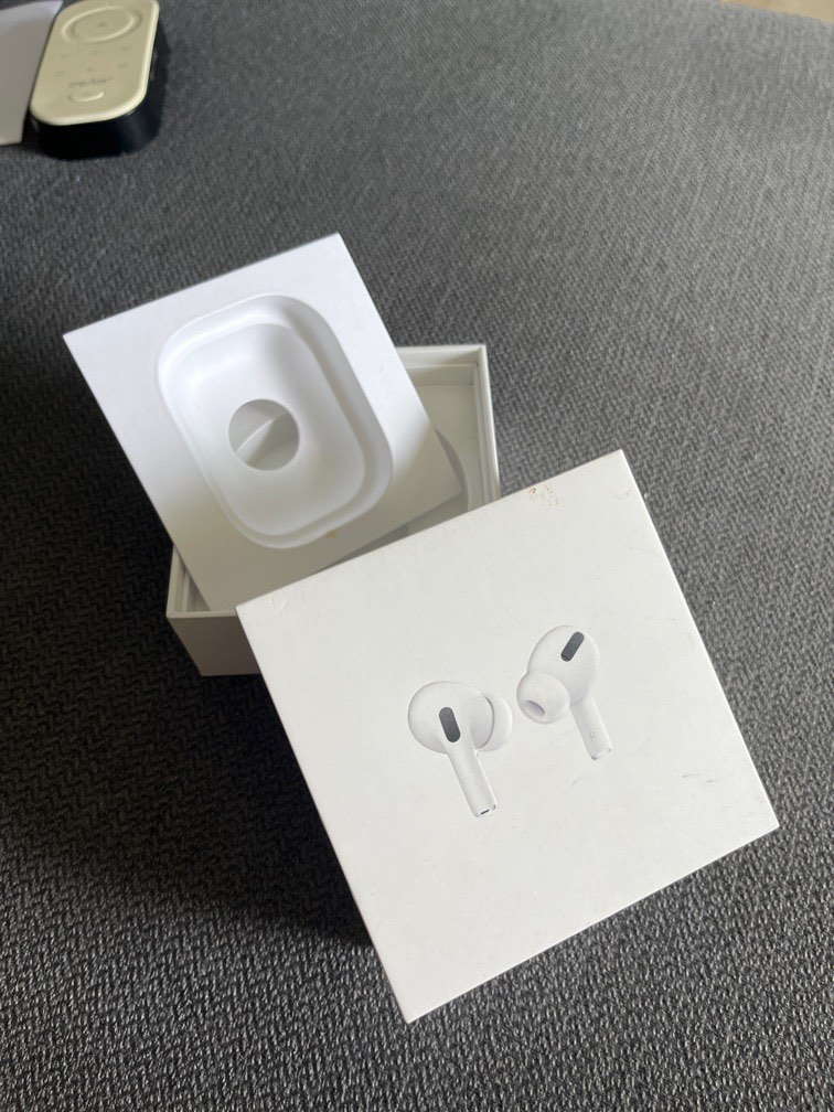 Empty AirPods Pro Box, Audio, Earphones on Carousell