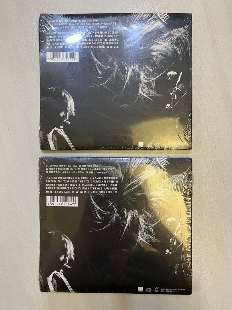 周國賢endy chow 光第一版 CD AVCD 2005年 全新未拆 貼紙碟位突瑕疵如圖, 興趣及遊戲, 音樂、樂器 & 配件, 音樂與 ...