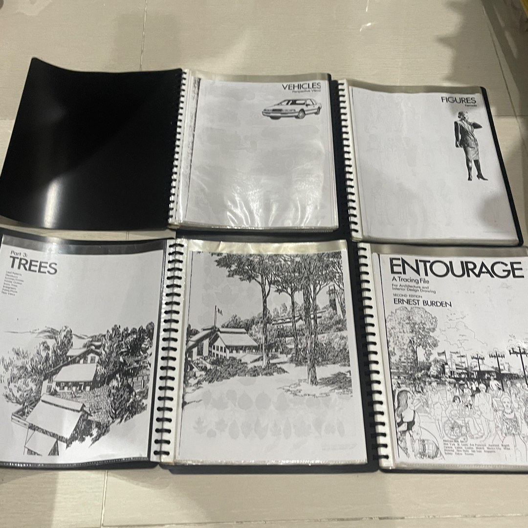 Entourage A Tracing File for architecture and interior design drawing ...