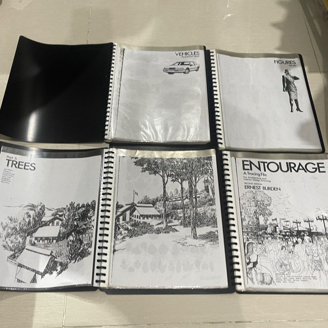 Entourage A Tracing File for architecture and interior design drawing ...