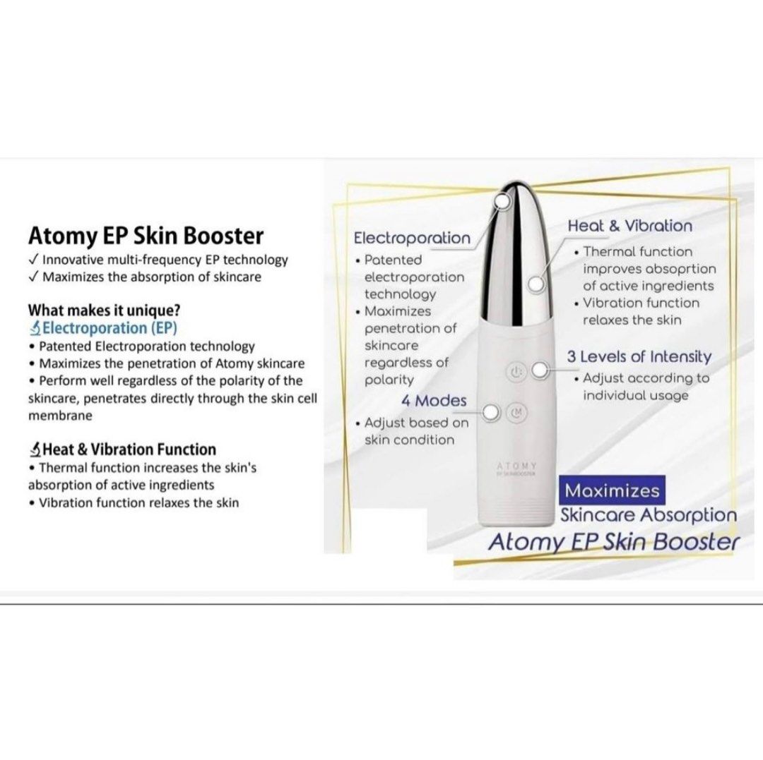 ATOMY EP Skinbooster, Beauty & Personal Care, Face, Face Care on Carousell