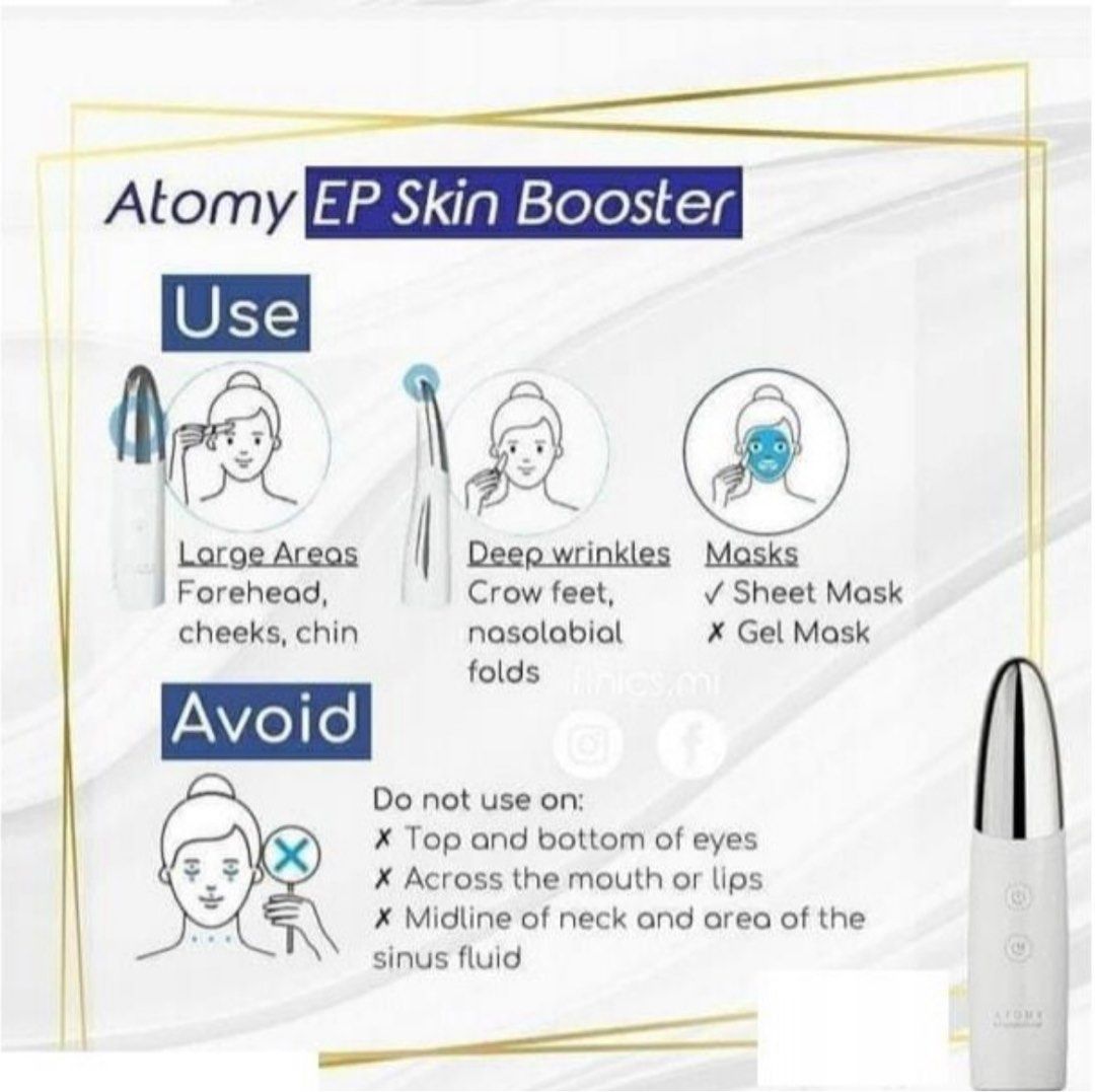 ATOMY EP Skinbooster, Beauty & Personal Care, Face, Face Care on Carousell