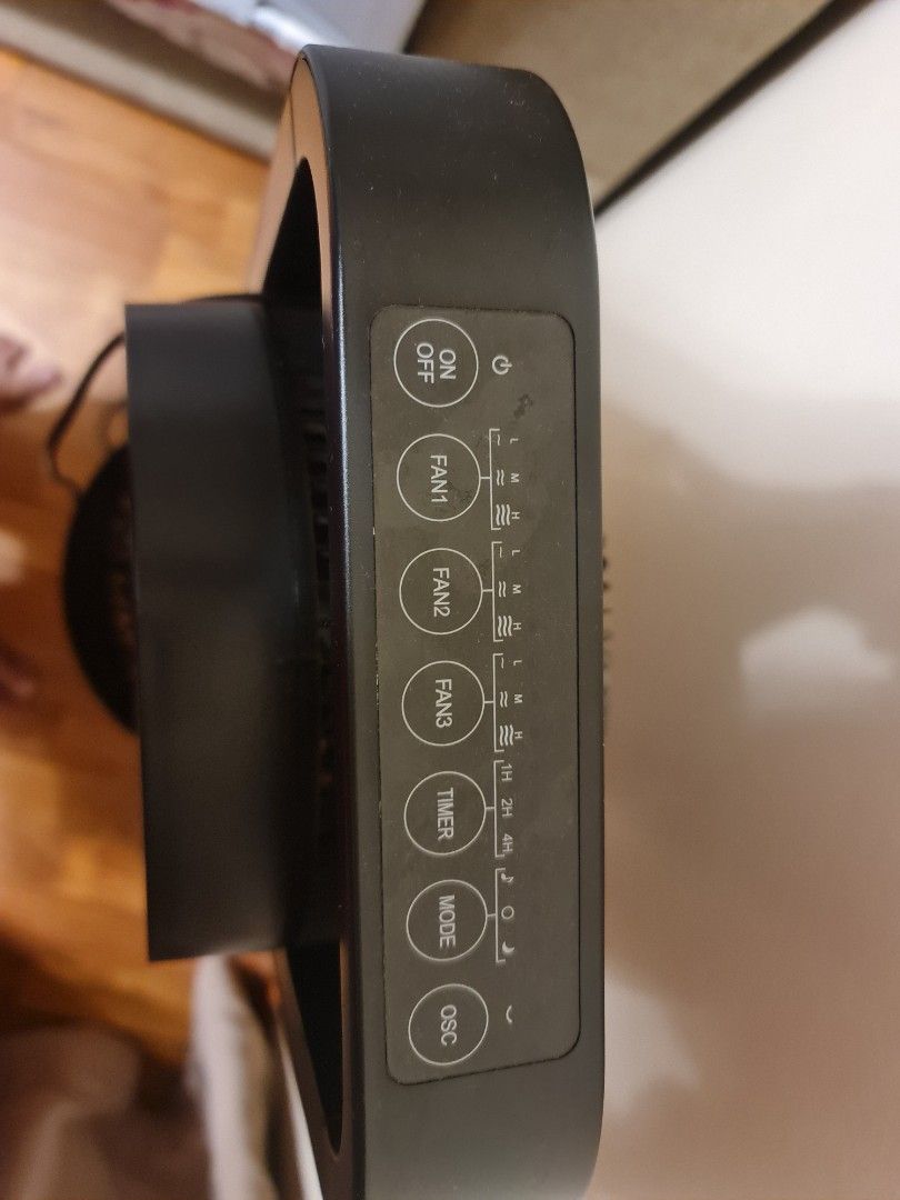 EuropAce 9" turbo oscillating triple fan, Furniture & Home Living ...