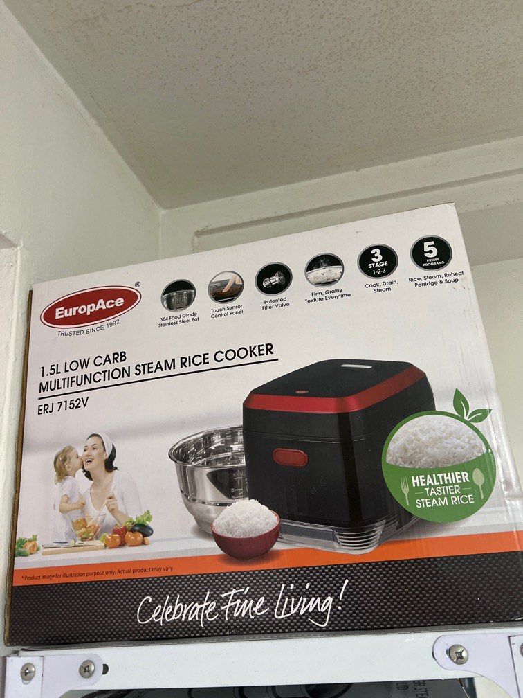 EuropAce Rice Cooker *Brand New*, TV & Home Appliances, Kitchen ...
