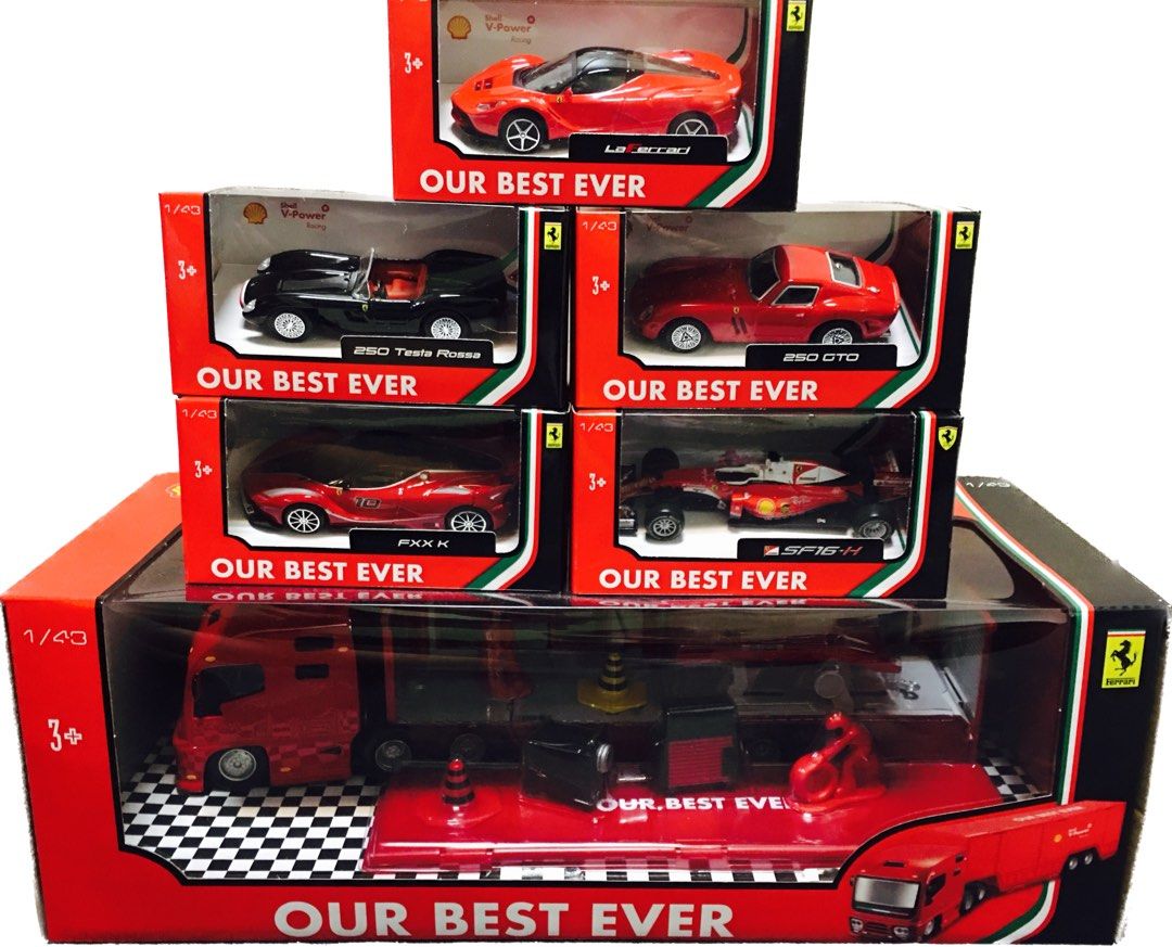 FERRARI SHELL COLLECTION SET ( sealed ), Hobbies & Toys, Toys & Games ...