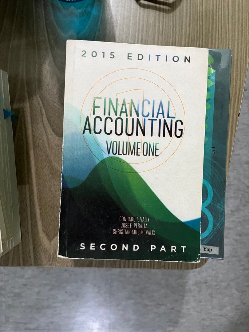Financial Accounting Volume 1 2015 Edition 2nd Part by Valix, Hobbies ...