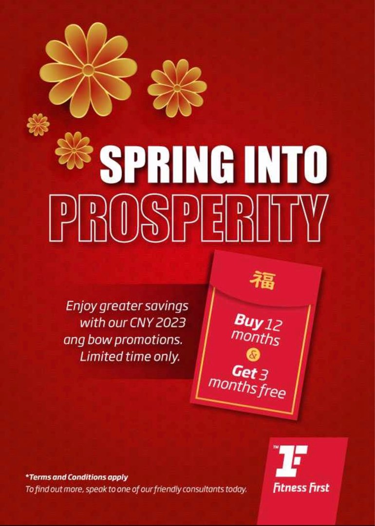 Fitness First 2023 Paragon promotion, Sports Equipment, Exercise ...