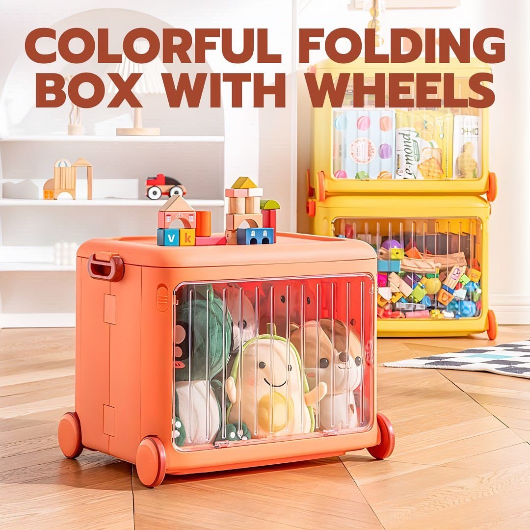 Folding Box w/ wheels, Babies & Kids, Baby Nursery & Kids Furniture ...