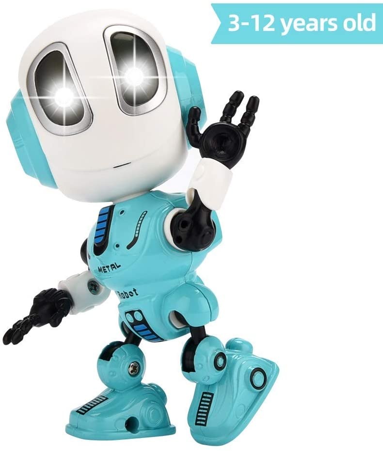 FR FUTURE ROBOT Recording Talking Robot (Blue), Hobbies & Toys, Toys ...