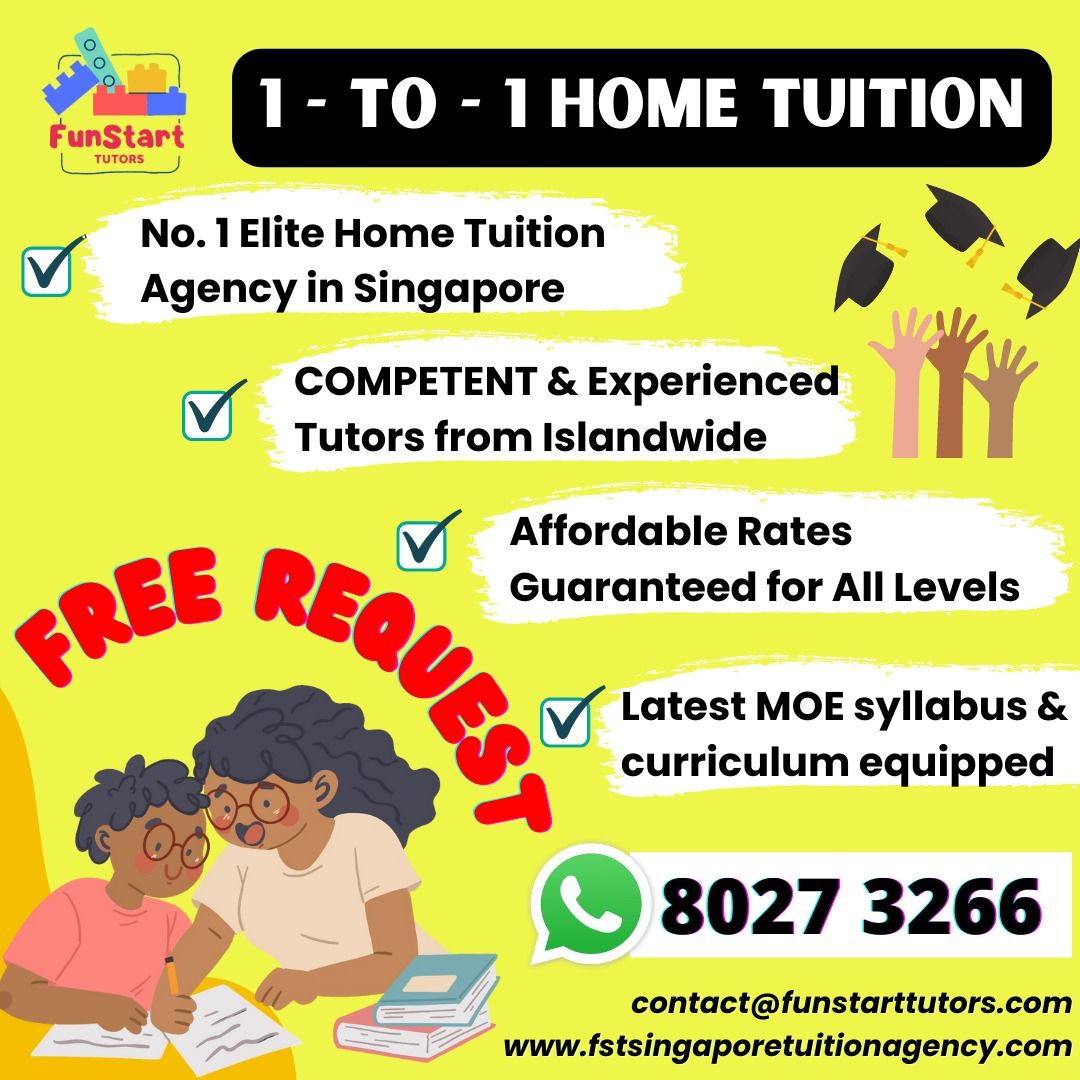 FREE Request for the MOST affordable Home Tutor for your child! PSLE O ...