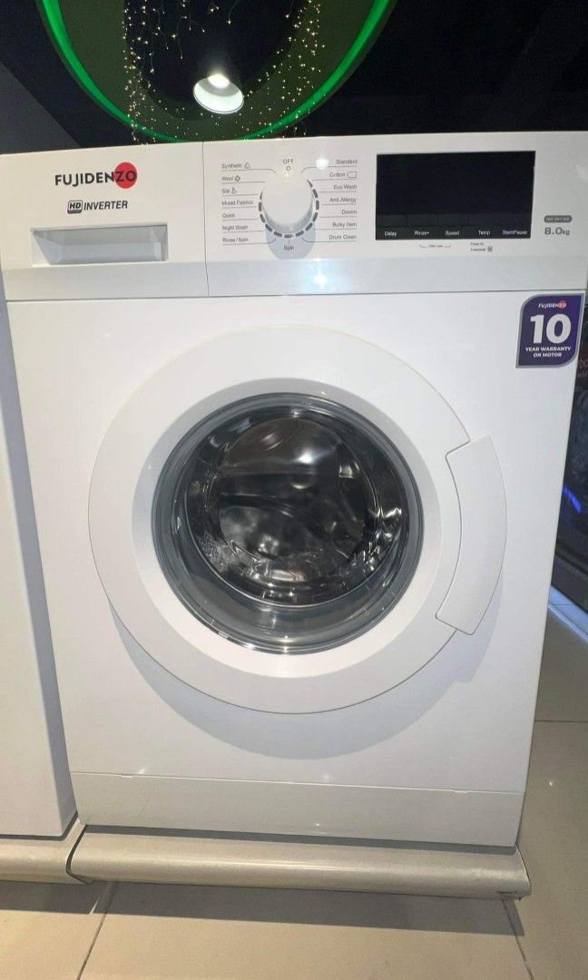 FUJIDENZO FRONTLOAD FULLY AUTOMATIC (WASHING MACHINE AND DRYER), TV ...