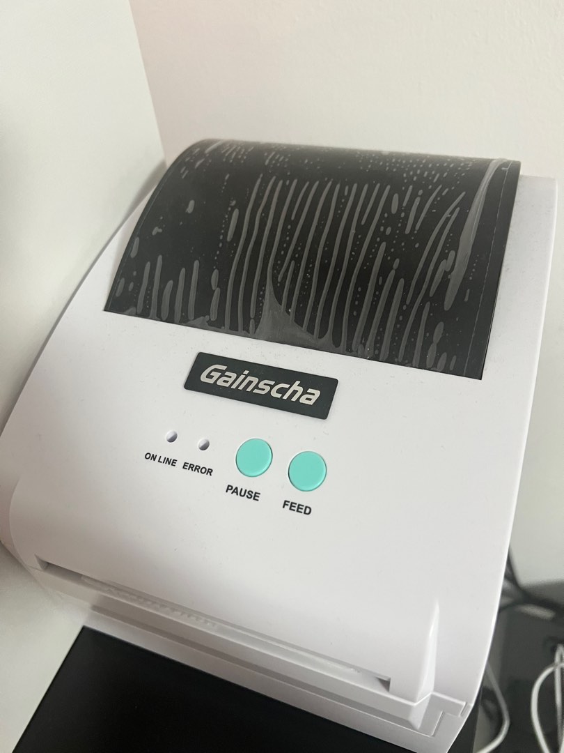 gainscha thermal label printer, Computers & Tech, Printers, Scanners ...
