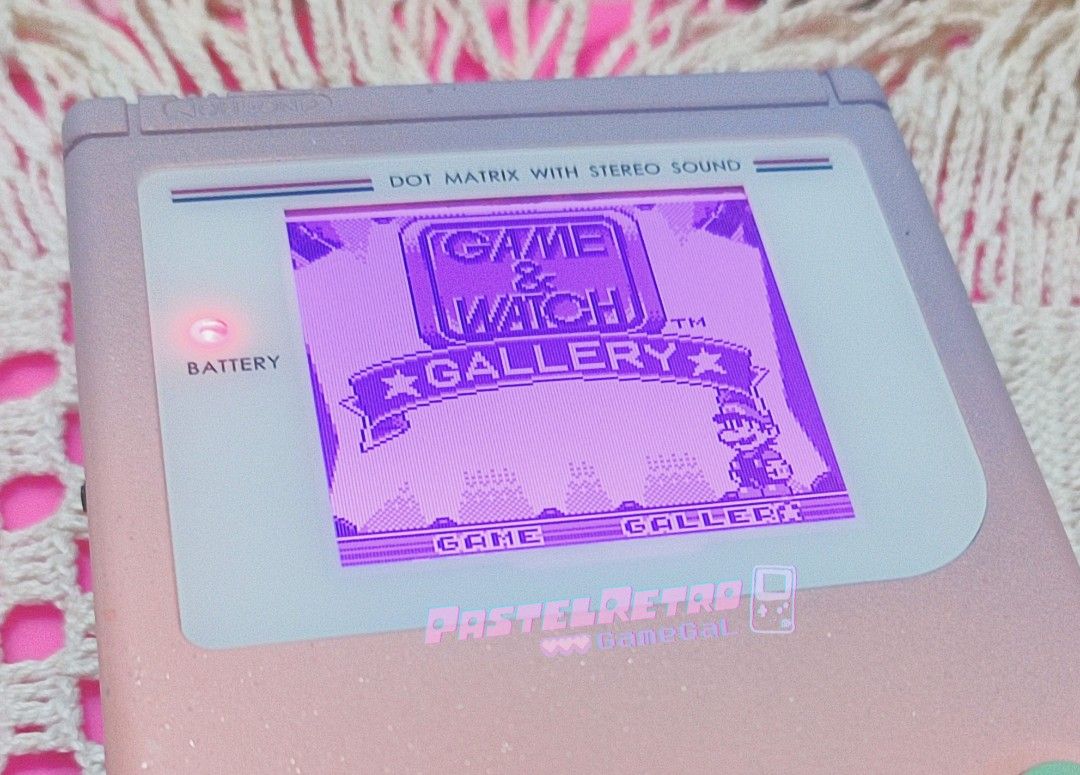 Gameboy DMG Modded IPS Screen in Cute Pastel Colors, Video Gaming ...