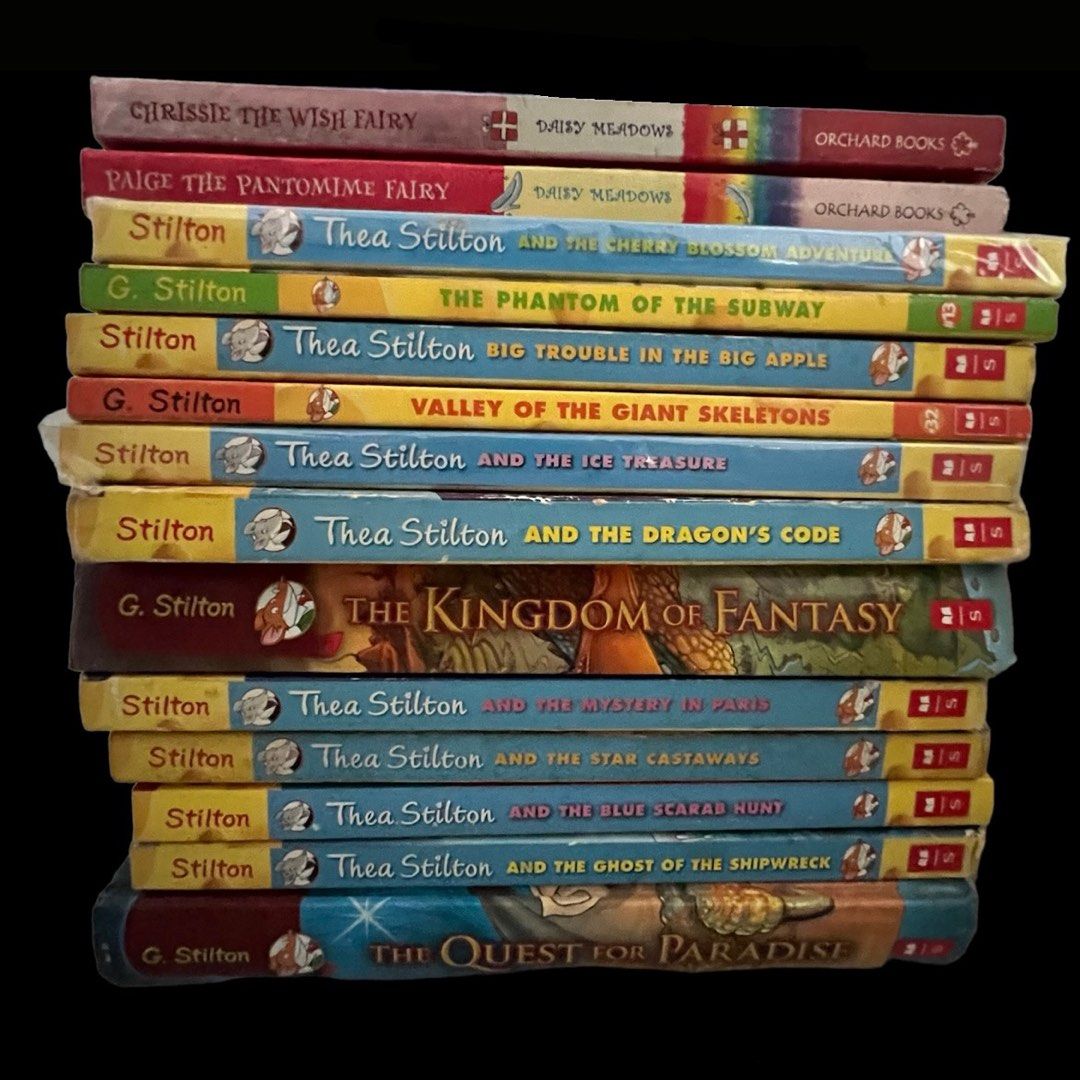 Geronimo Stilton, Thea Stilton, Roald Dahl, Enid Blyton, Sophia & Emily ...