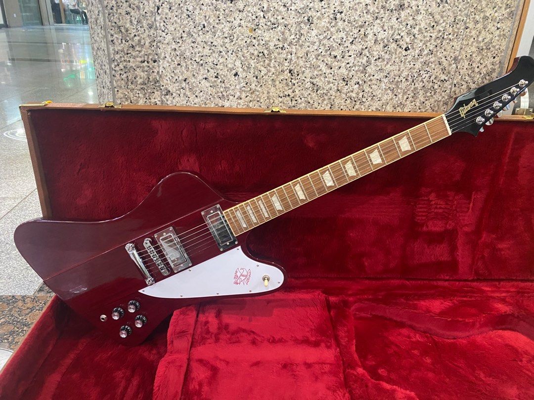 Gibson 2020 Firebird Electric Guitar, Cherry Red, Hobbies & Toys, Music ...