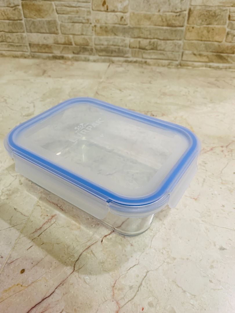 Glass Tupperware Container, Furniture & Home Living, Kitchenware ...