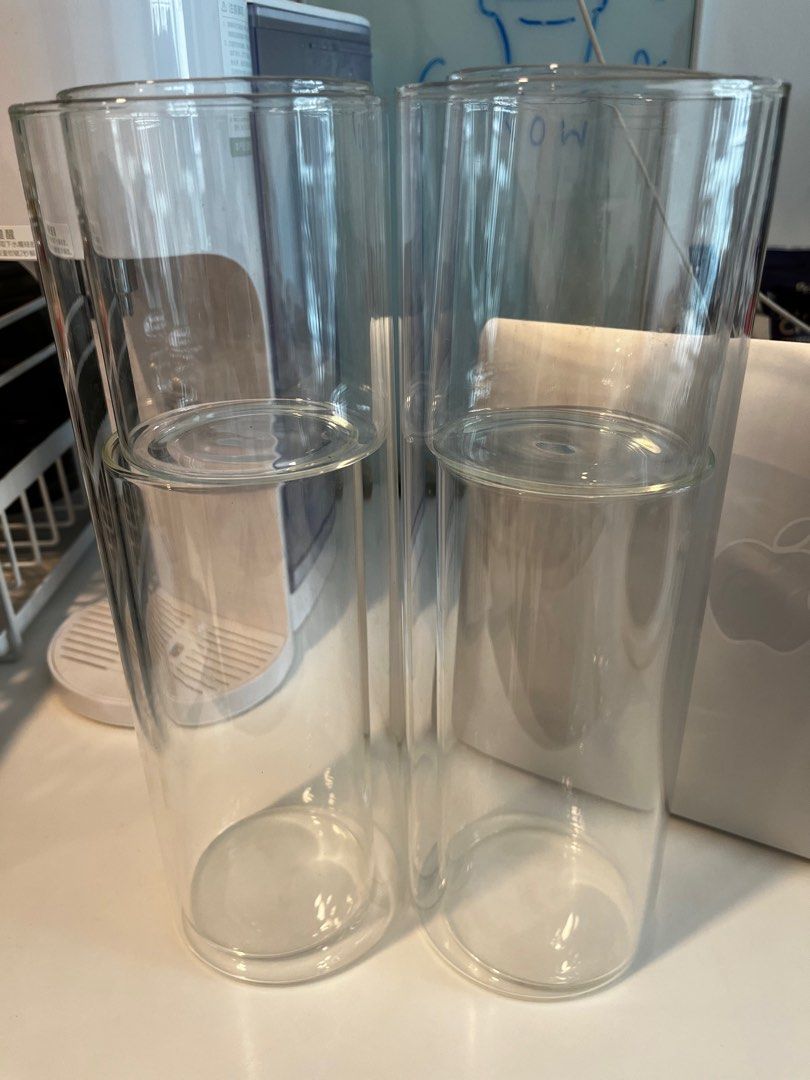 Glass vases/containers (without lid), Furniture & Home Living ...