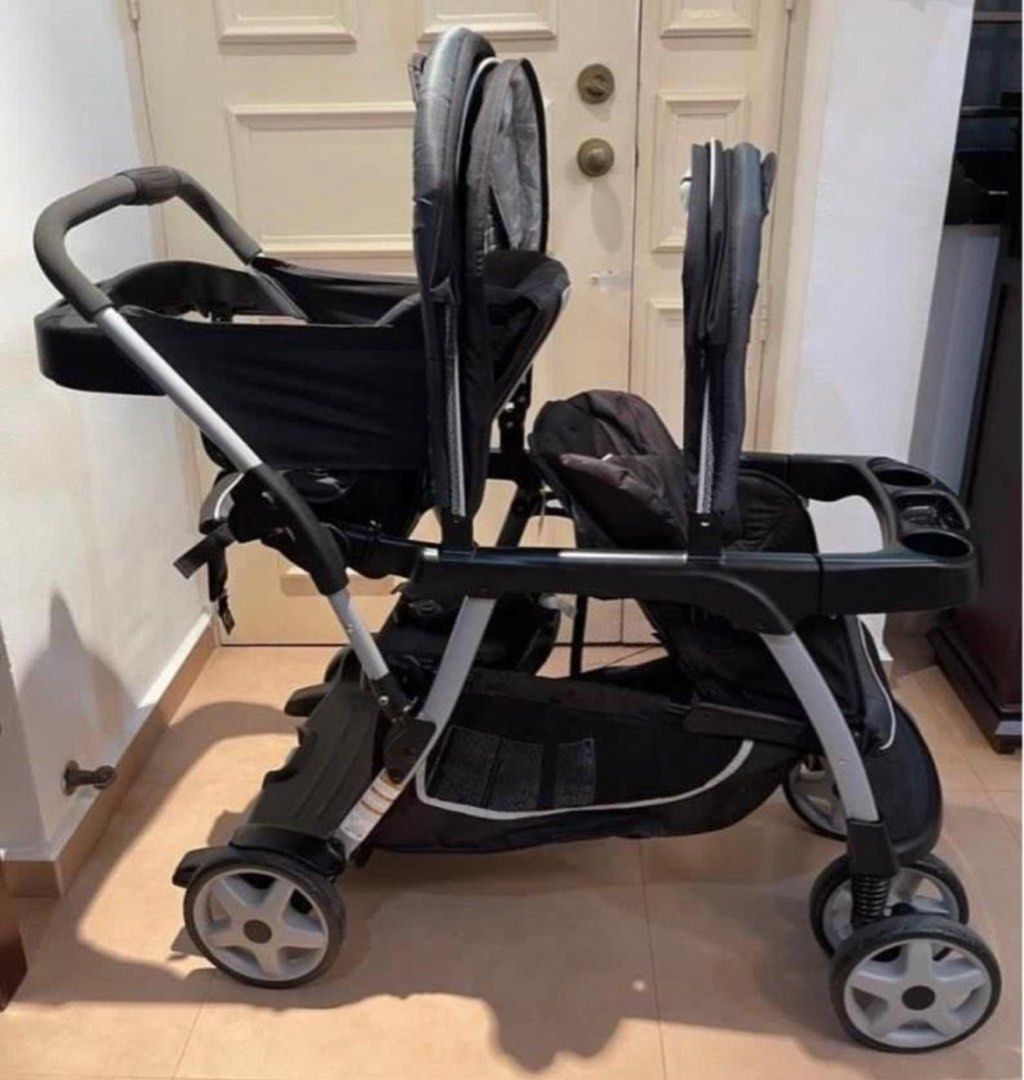 Graco Ready2Grow LX Double Stroller, Babies & Kids, Going Out ...