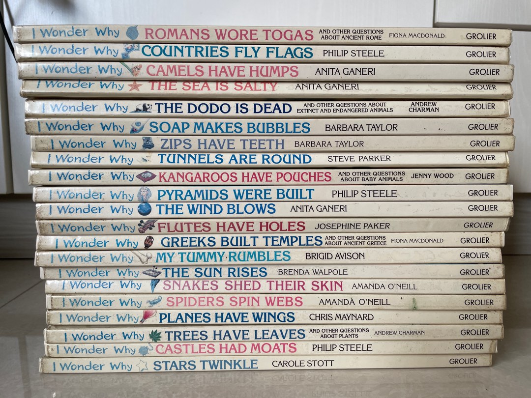 Grolier: I Wonder Why series, Hobbies & Toys, Books & Magazines ...