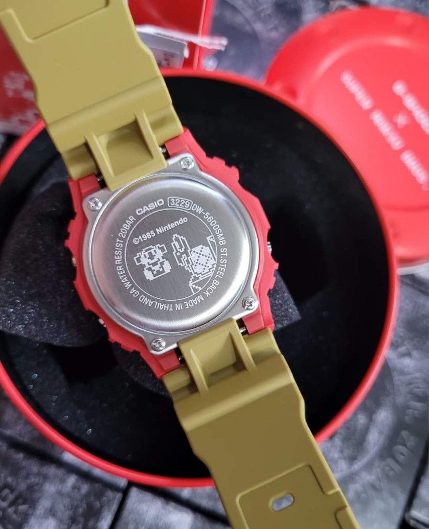 Gshock Super Mario, Men's Fashion, Watches & Accessories, Watches on ...
