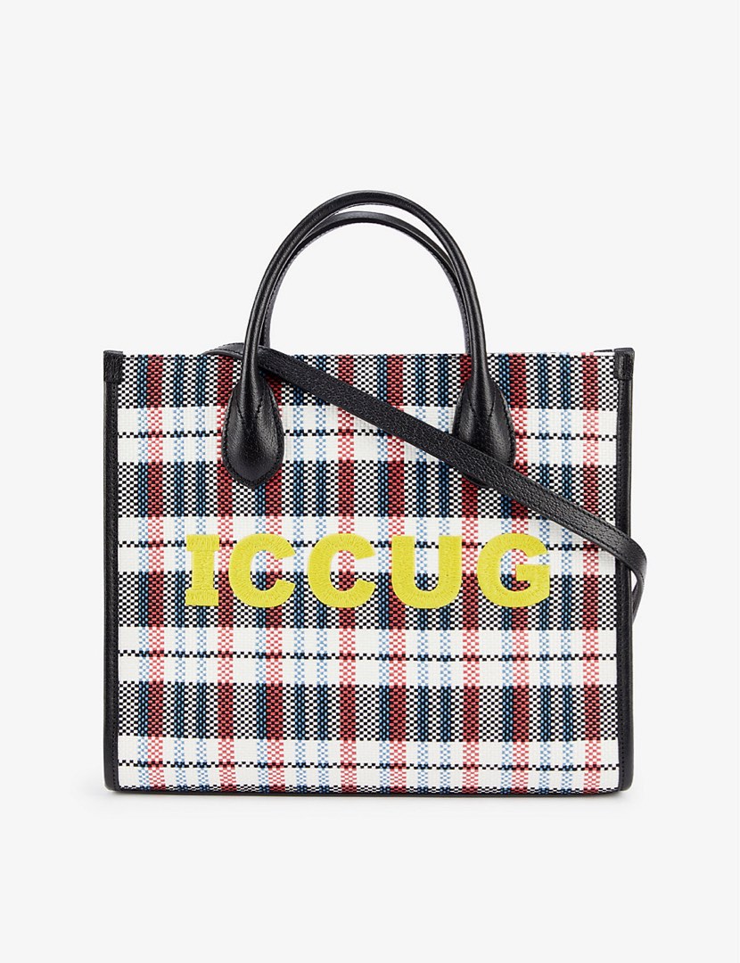 GUCCI - ICCUG canvas and leather tote bag, Luxury, Bags & Wallets on ...