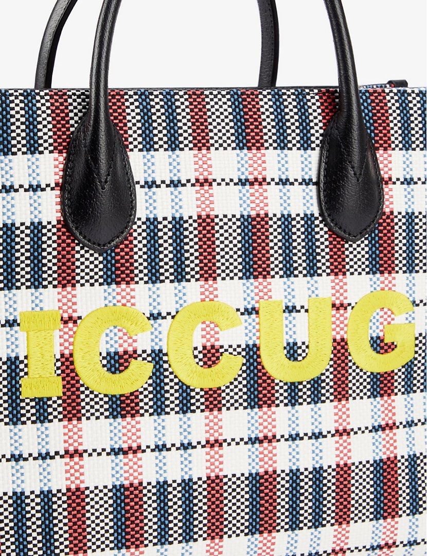 GUCCI - ICCUG canvas and leather tote bag, Luxury, Bags & Wallets on ...