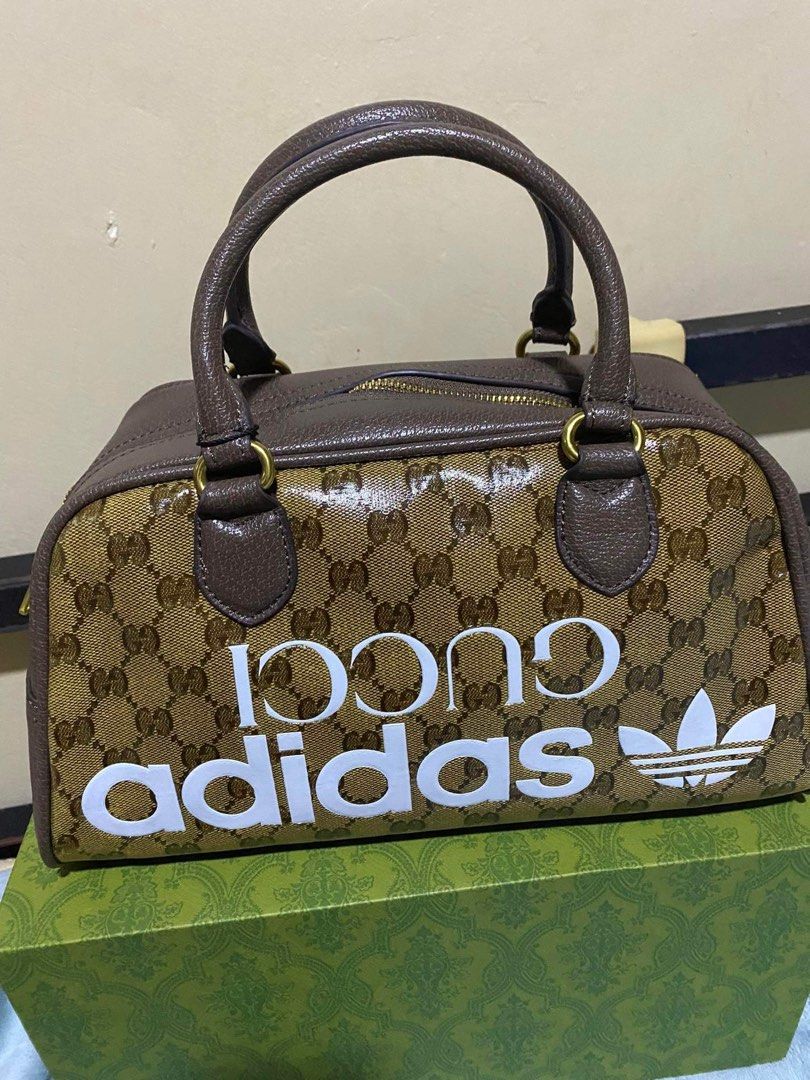 gucci collab with adidas, Luxury, Bags & Wallets on Carousell