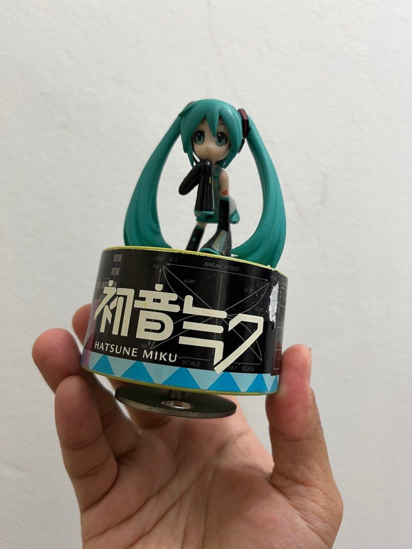 Hatsune Miku Music Box Figure, Hobbies & Toys, Toys & Games on Carousell