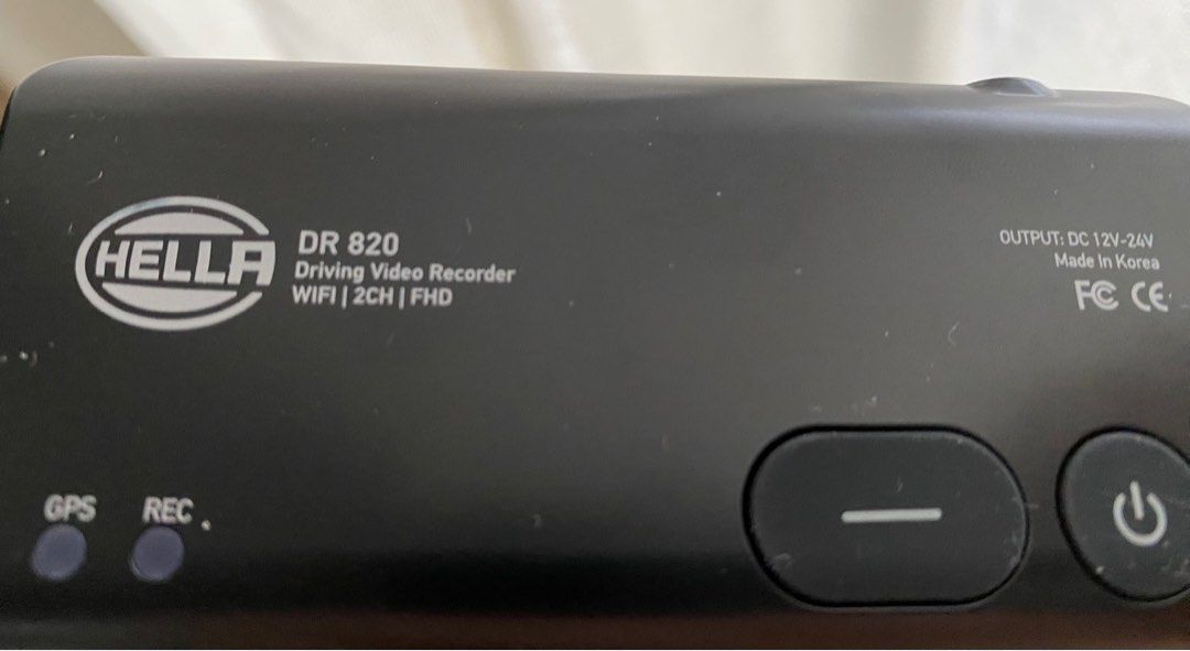 Hella DR 820 Car FULL HD Camera, Car Accessories, Electronics & Lights ...