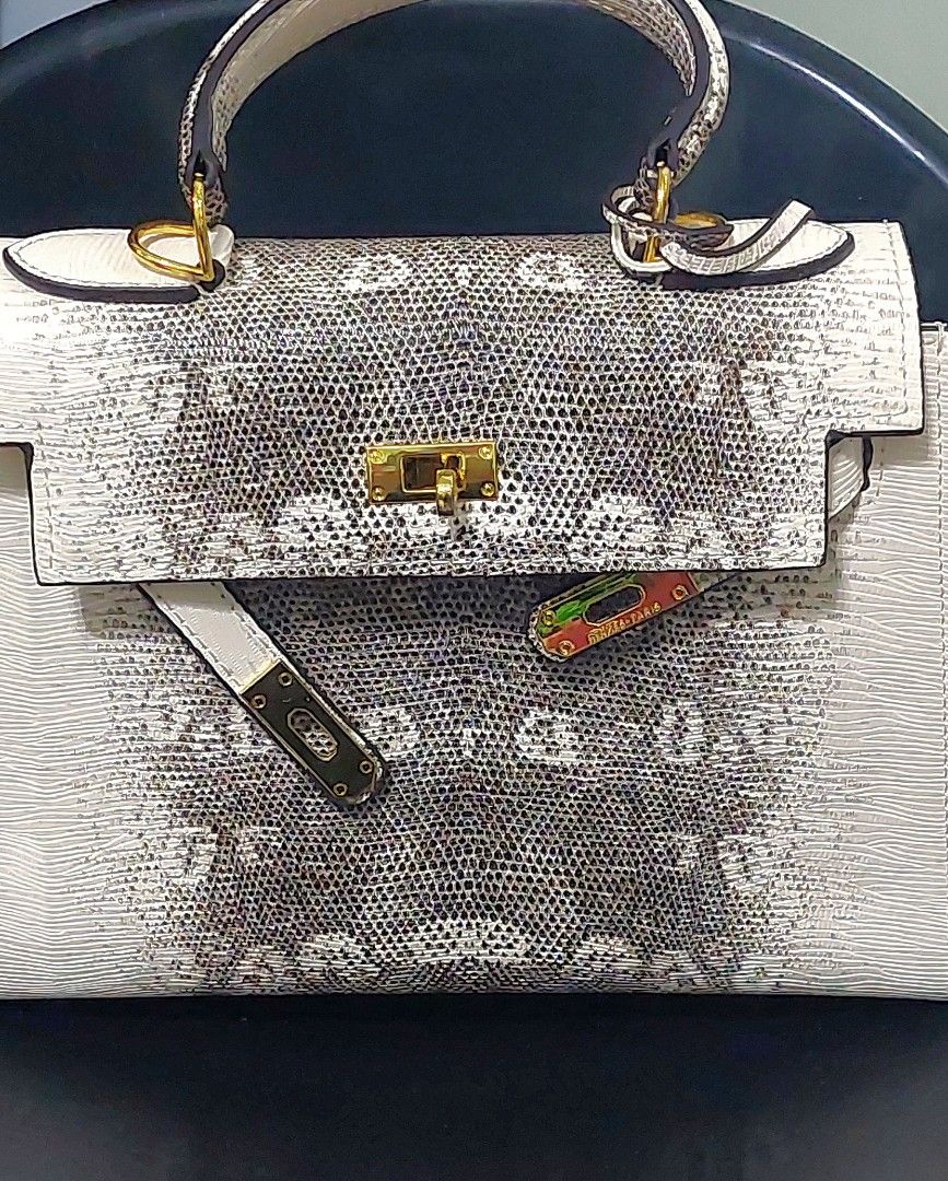 Hermes lizard kelly, Luxury, Bags & Wallets on Carousell