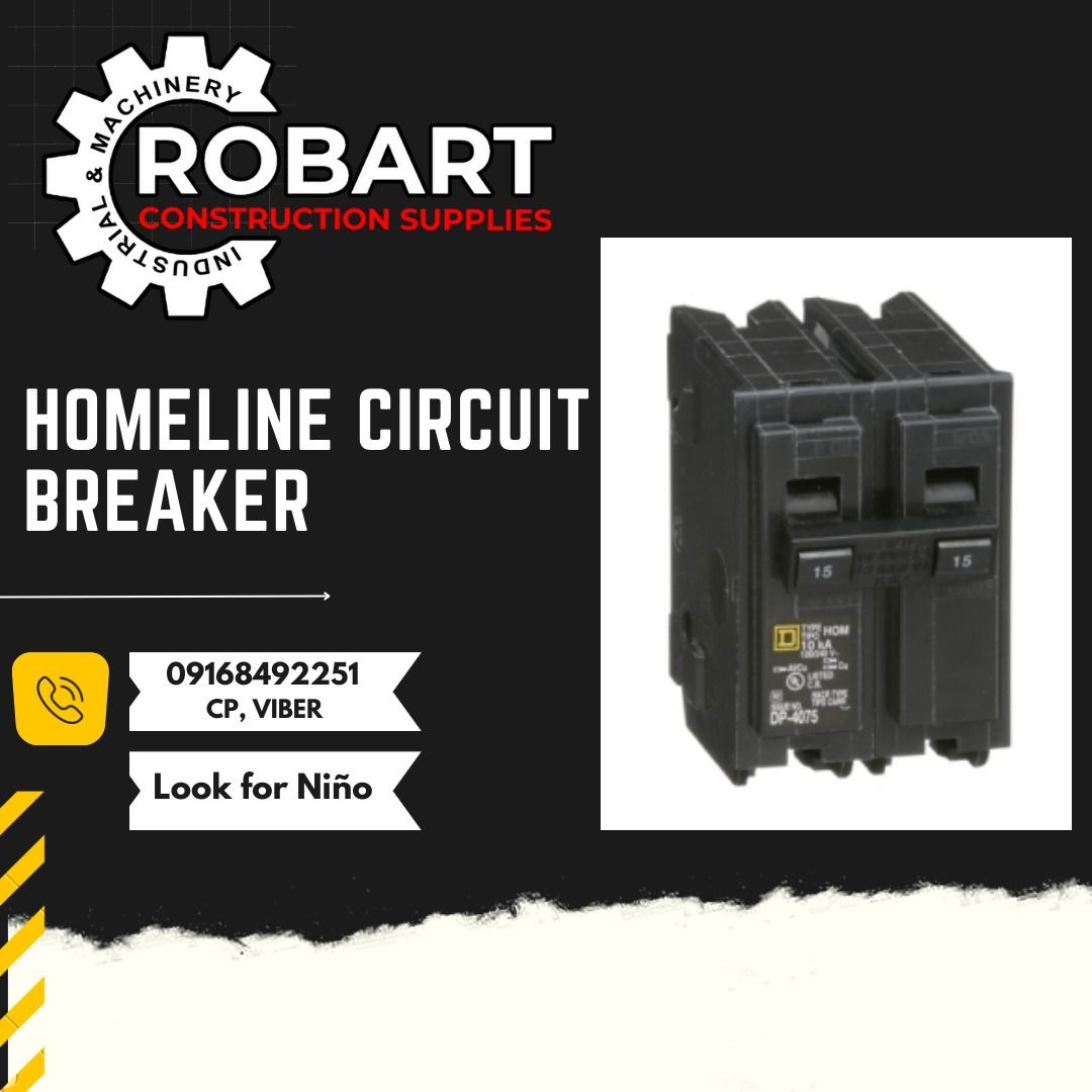 HOMELINE CIRCUIT BREAKER, Commercial & Industrial, Construction Tools ...