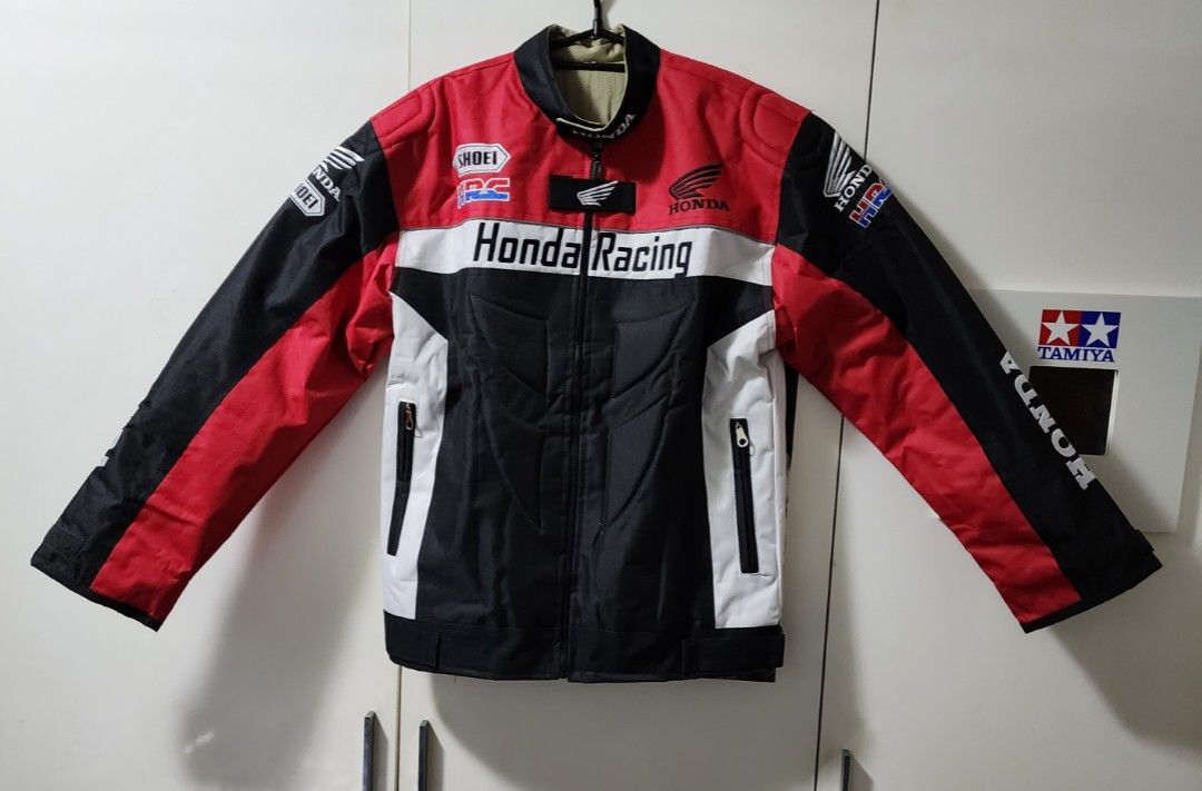 Honda HRC Riding Jacket, Motorcycles, Motorcycle Apparel on Carousell