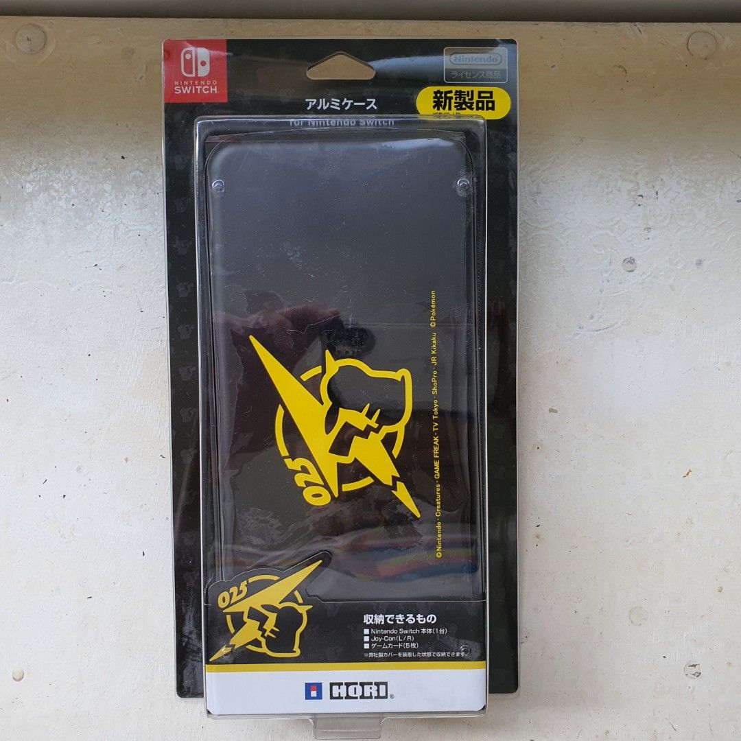 Hori Aluminium Case Pikachu Cool for Nintendo Switch & Switch Lite ...