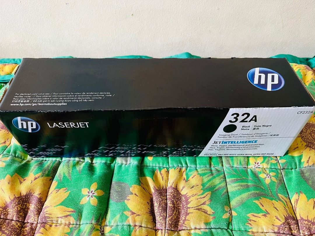 HP 32A CF232A Toner-Cartridge Black-Drum, Computers & Tech, Printers ...