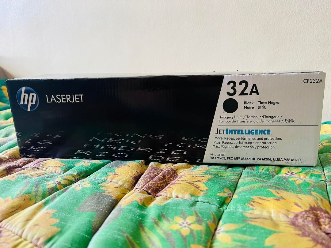 HP 32A CF232A Toner-Cartridge Black-Drum, Computers & Tech, Printers ...