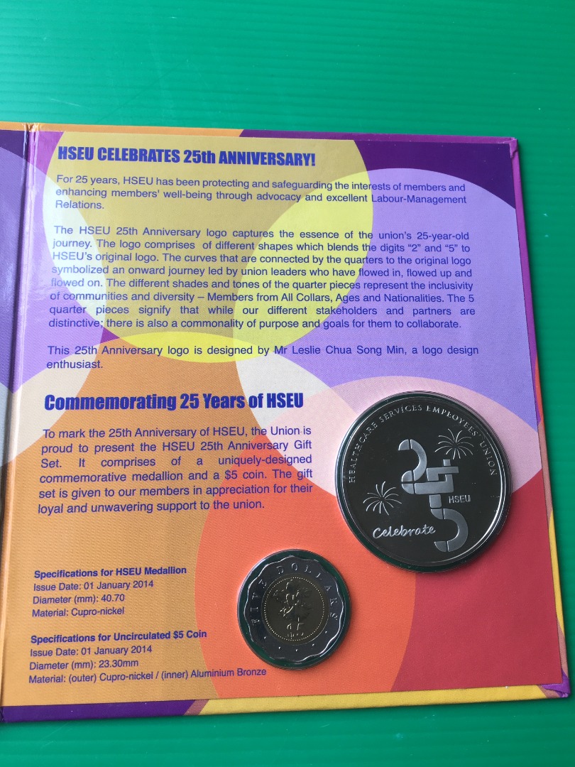 HSEU 25th Anniversary Gift Set $15, Hobbies & Toys, Memorabilia & Collectibles, Currency on ...