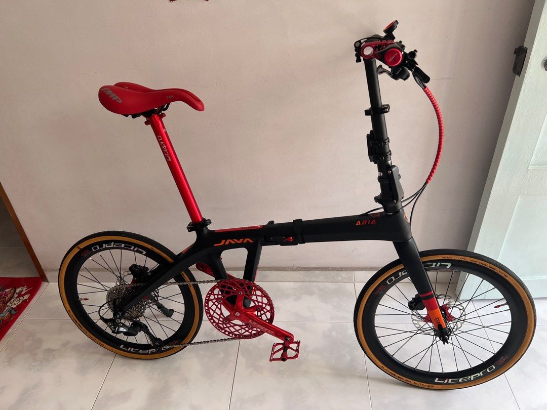 Java Aria 105 RD Carbon Wheelset Bicycle, Sports Equipment, Bicycles ...