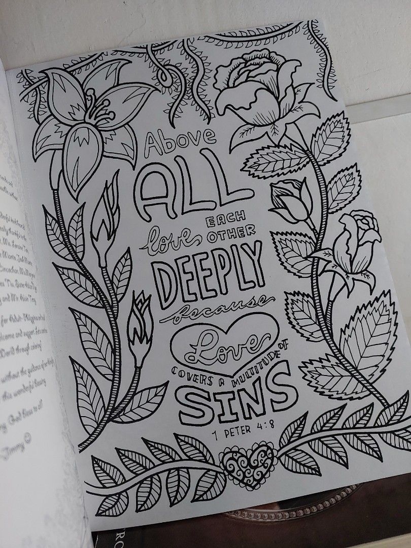 Jimmy Chung Coloring Book Food for the Soul, Hobbies & Toys, Books ...