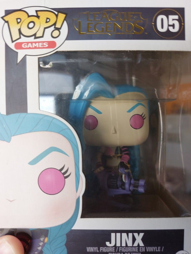 Jinx Pop Figurine/Figure, Hobbies & Toys, Toys & Games on Carousell