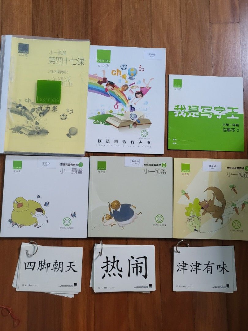 K2 Chinese Berries books and flashcards, Hobbies & Toys, Books ...