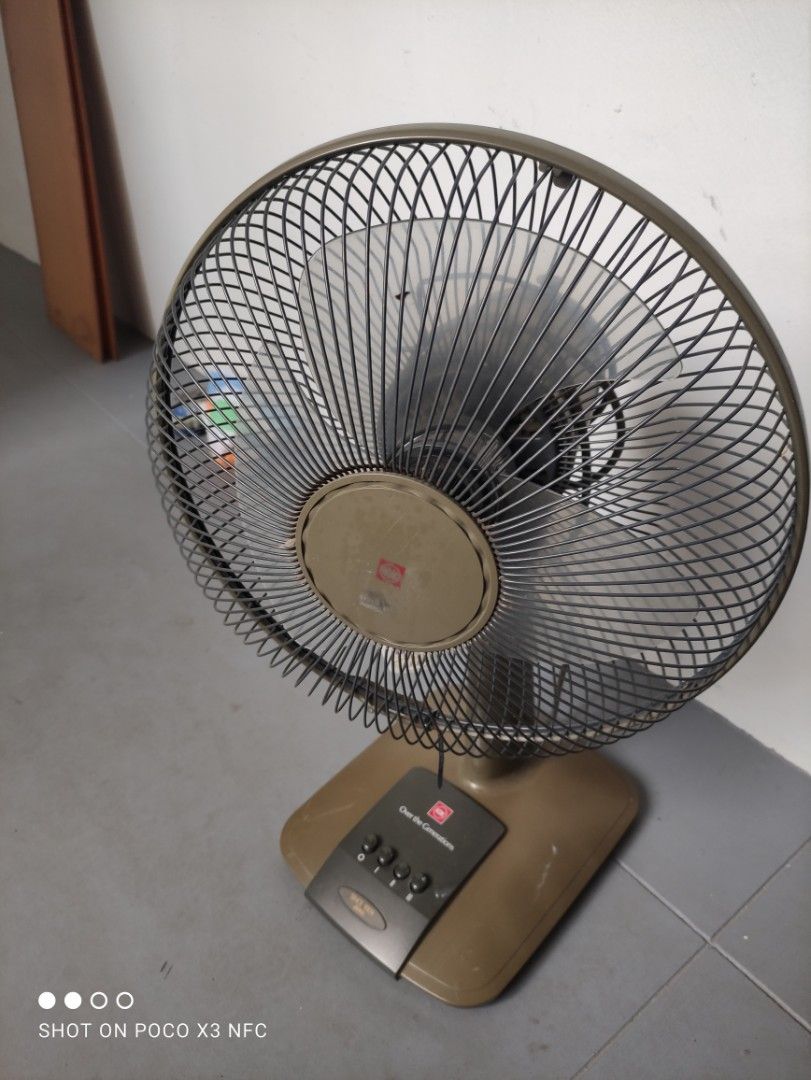 KDK table fan - 14 inches, Furniture & Home Living, Lighting & Fans ...
