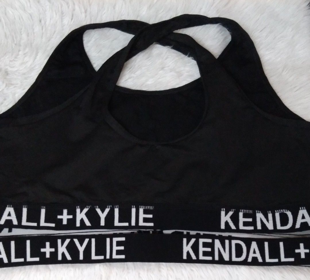 KENDAL+KYLIE BLACK SWIM TANK, Women's Fashion, Activewear on Carousell