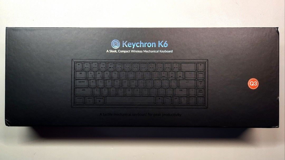 Keychron K6 65% Aluminium Bluetooth Mechanical keyboard, Computers ...