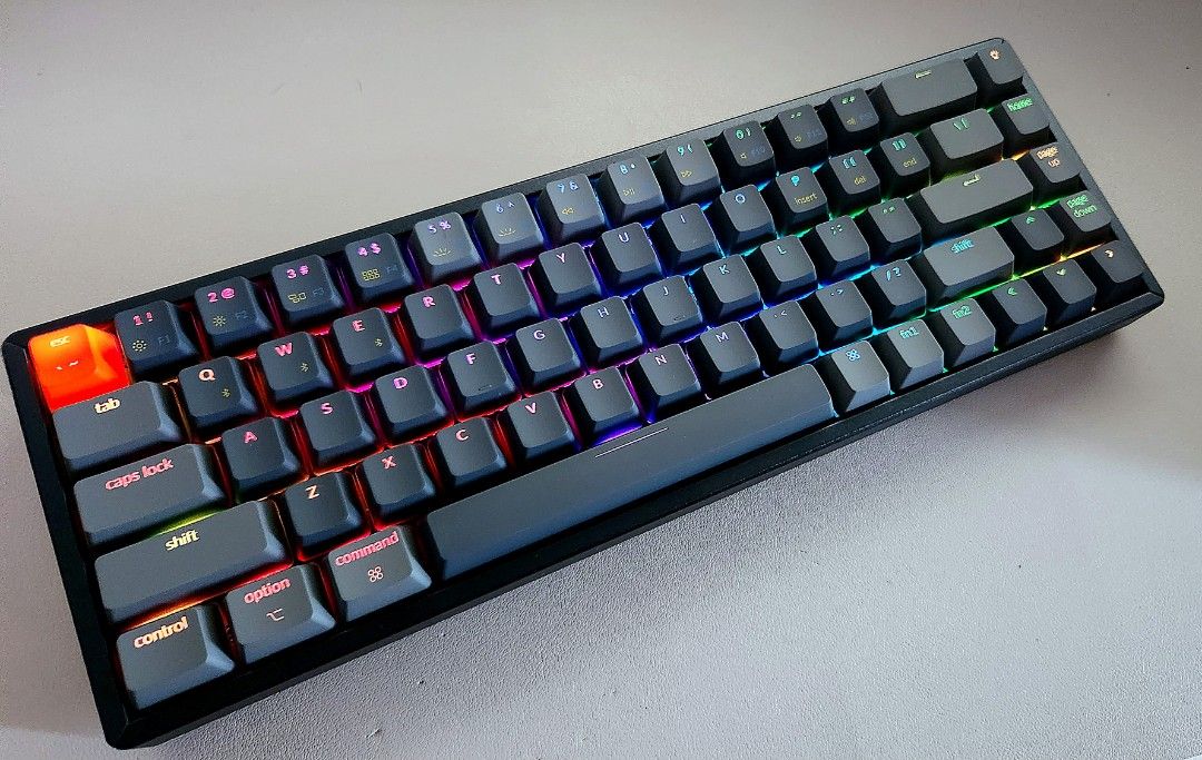 Keychron K6 65% Aluminium Bluetooth Mechanical keyboard, Computers ...